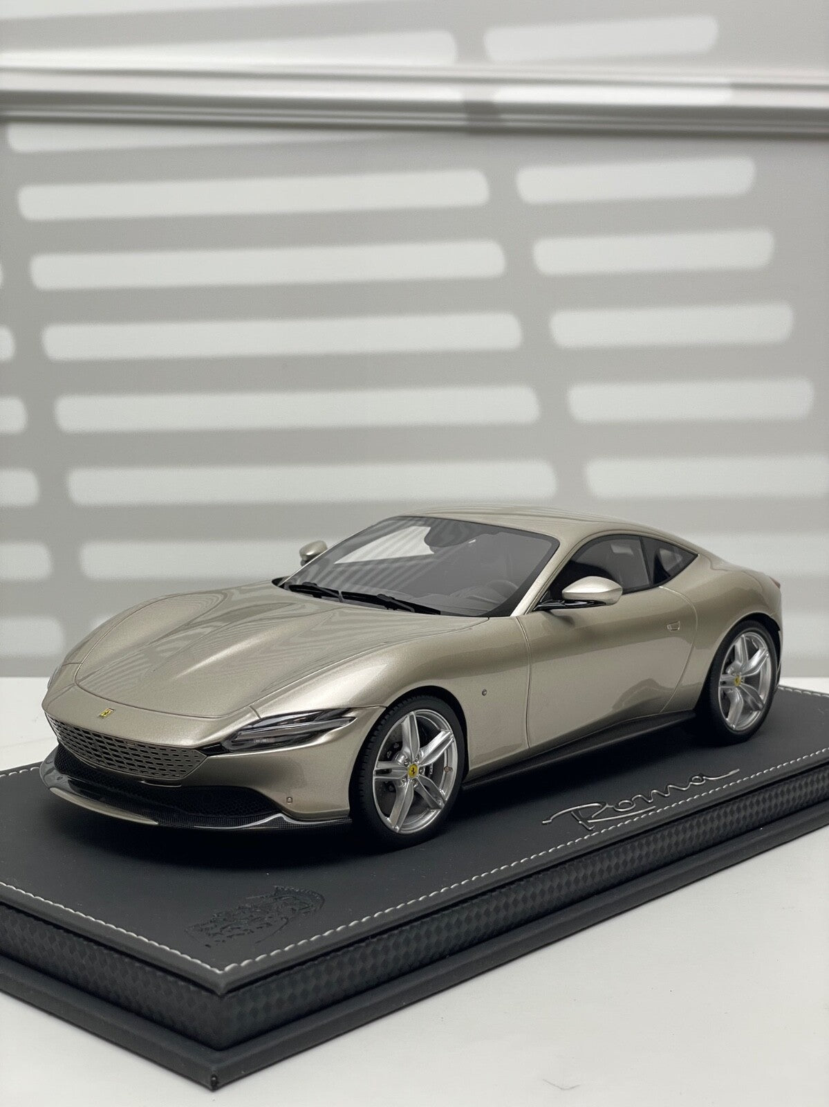 Ferrari Roma (Grigio Ingrid) [BBR] 1:18 scale – Collectors Cartel