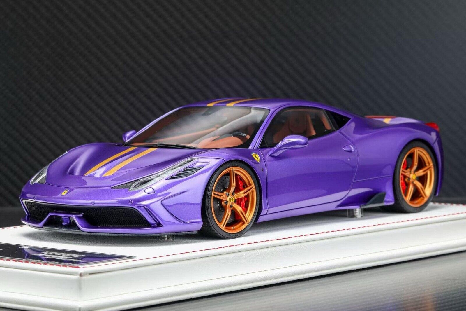 Ferrari 458 Speciale (Metallic Purple) [Davis & Giovanni] 1/18 scale ...