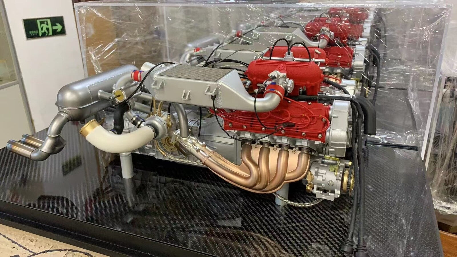 Ferrari 288 GTO Engine (Hand Made) 1:4 scale – Collectors Cartel