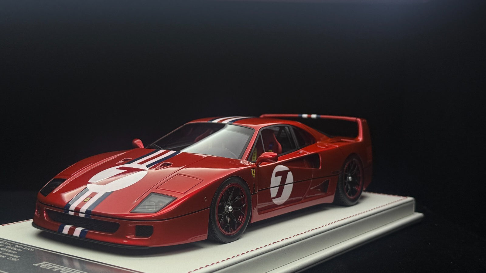Ferrari F40 (Candy Red) [Davis & Giovanni] 1:18 scale 1 OF 1 ...