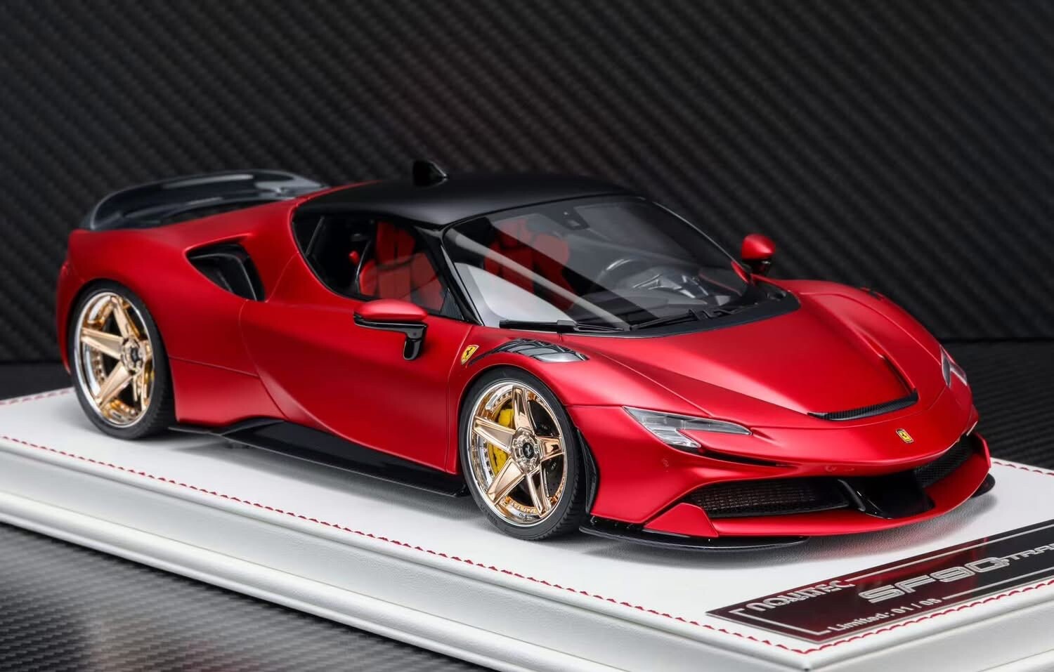 Ferrari SF90 Stradale NOVITEC (Matte Chrome Red) [Davis & Giovanni] 1 ...