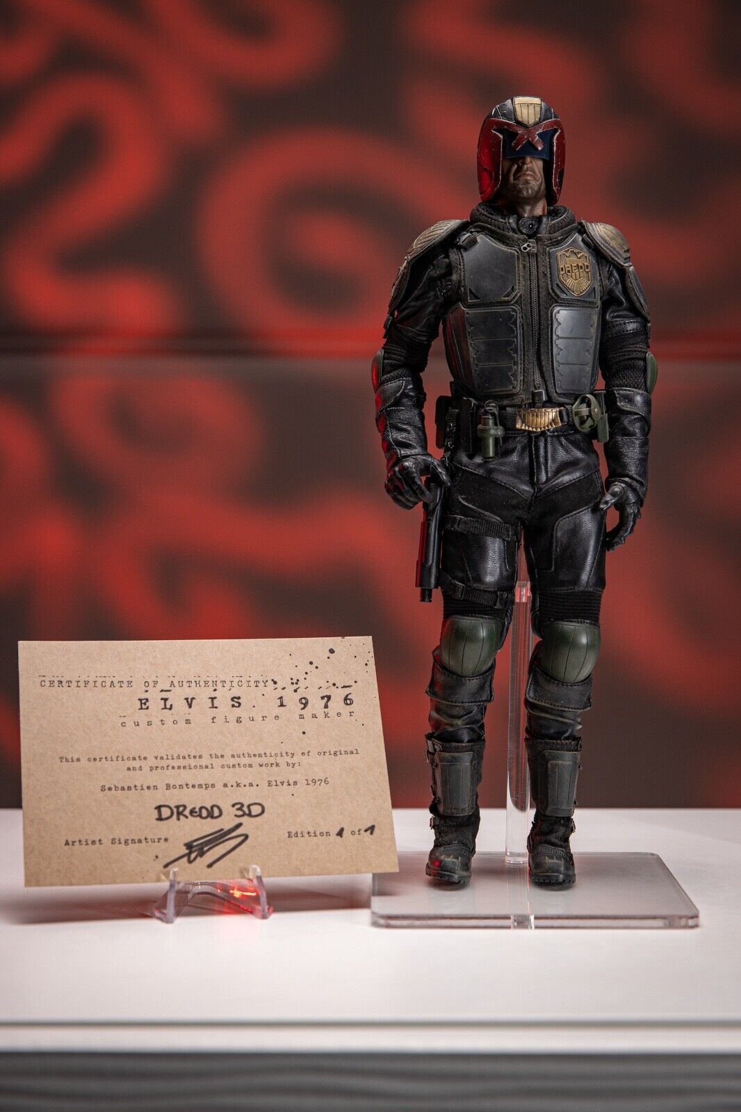 Judge Dredd (Dredd 3D) - By: Elvis1976 [1:6 scale] RARE 1 OF 1 ...