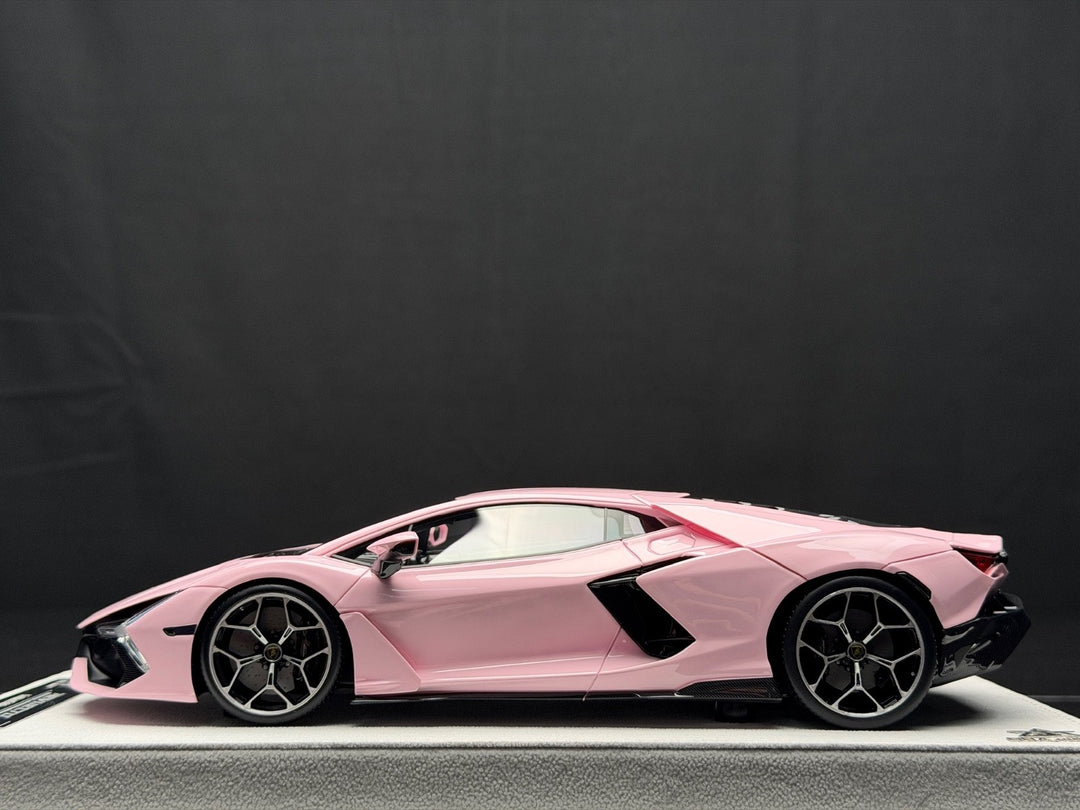 Lamborghini Revuelto (Pink) [BBA Model] 1/18 scale – Collectors Cartel