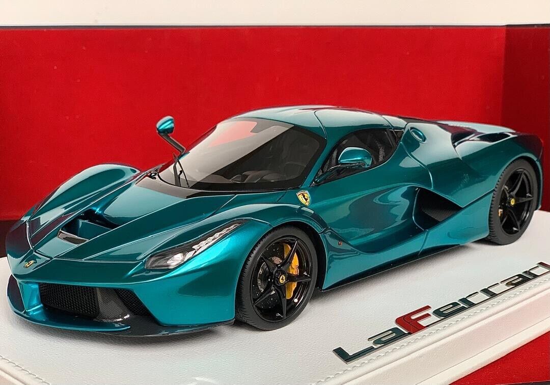Ferrari LaFerrari (Chrome Blue) [BBR] 1/18 scale – Collectors Cartel