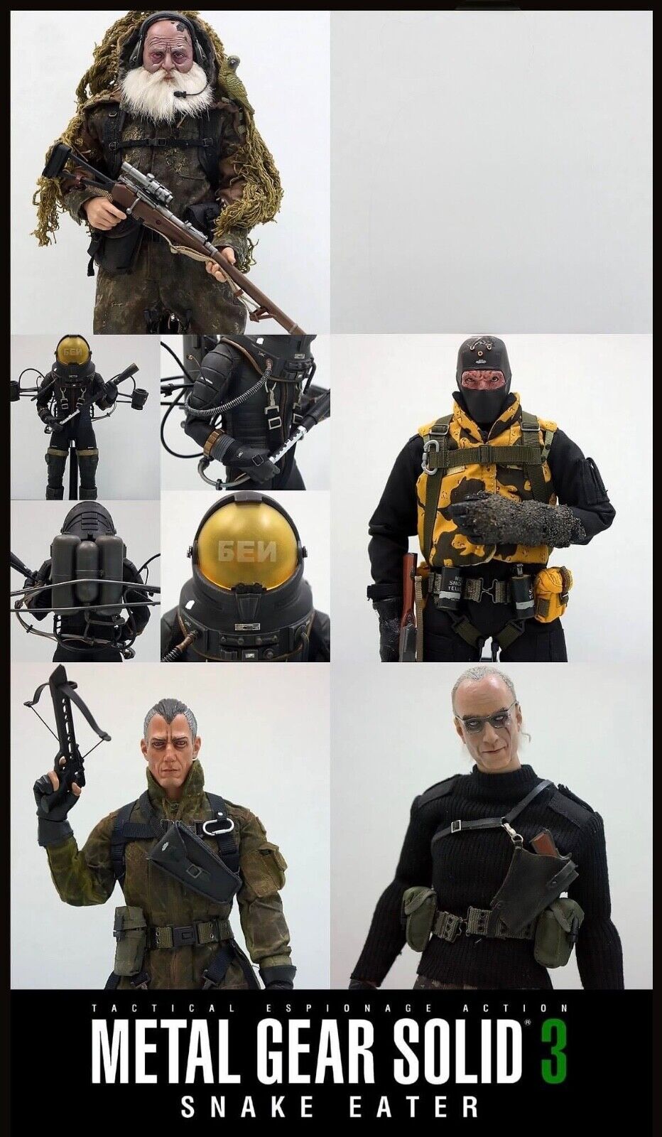 Metal Gear Solid 3 - Cobra Unit (FULL SET) By: Elvis1976 [1:6 scale] R ...