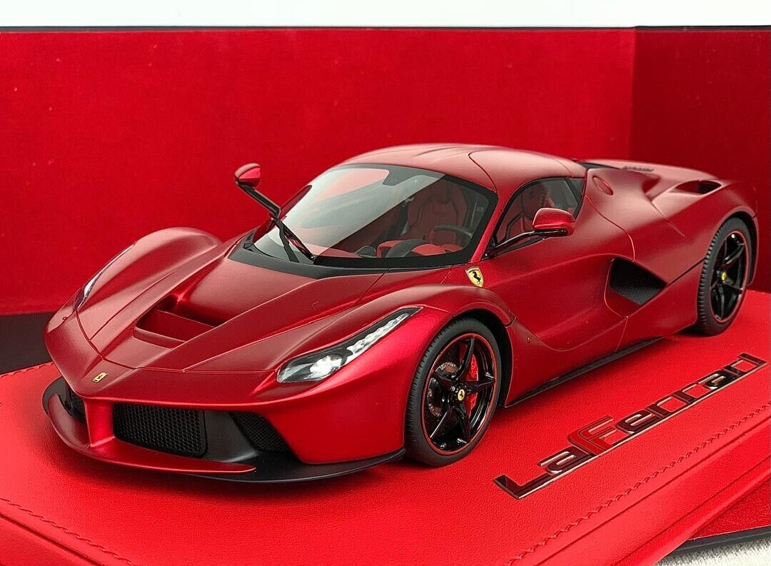 Ferrari LaFerrari (Matt Chrome Red) [BBR] 1/18 scale – Collectors Cartel