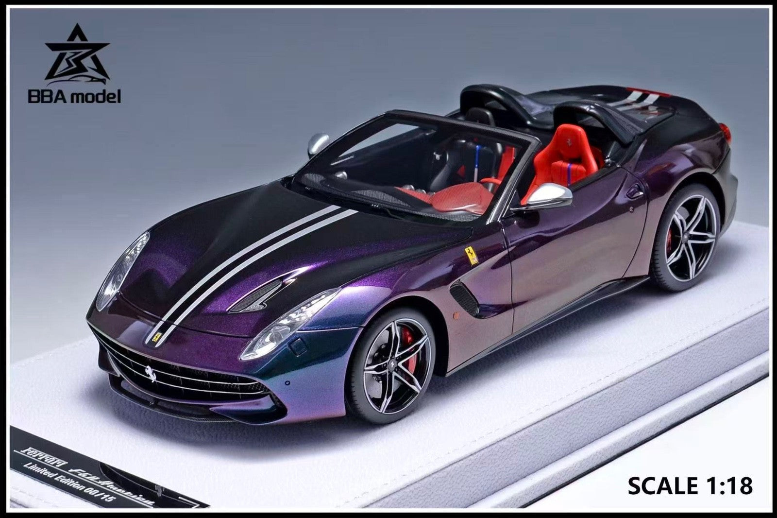 Ferrari F60 America (Chameleon Purple) [BBA Model] 1/18 scale ...
