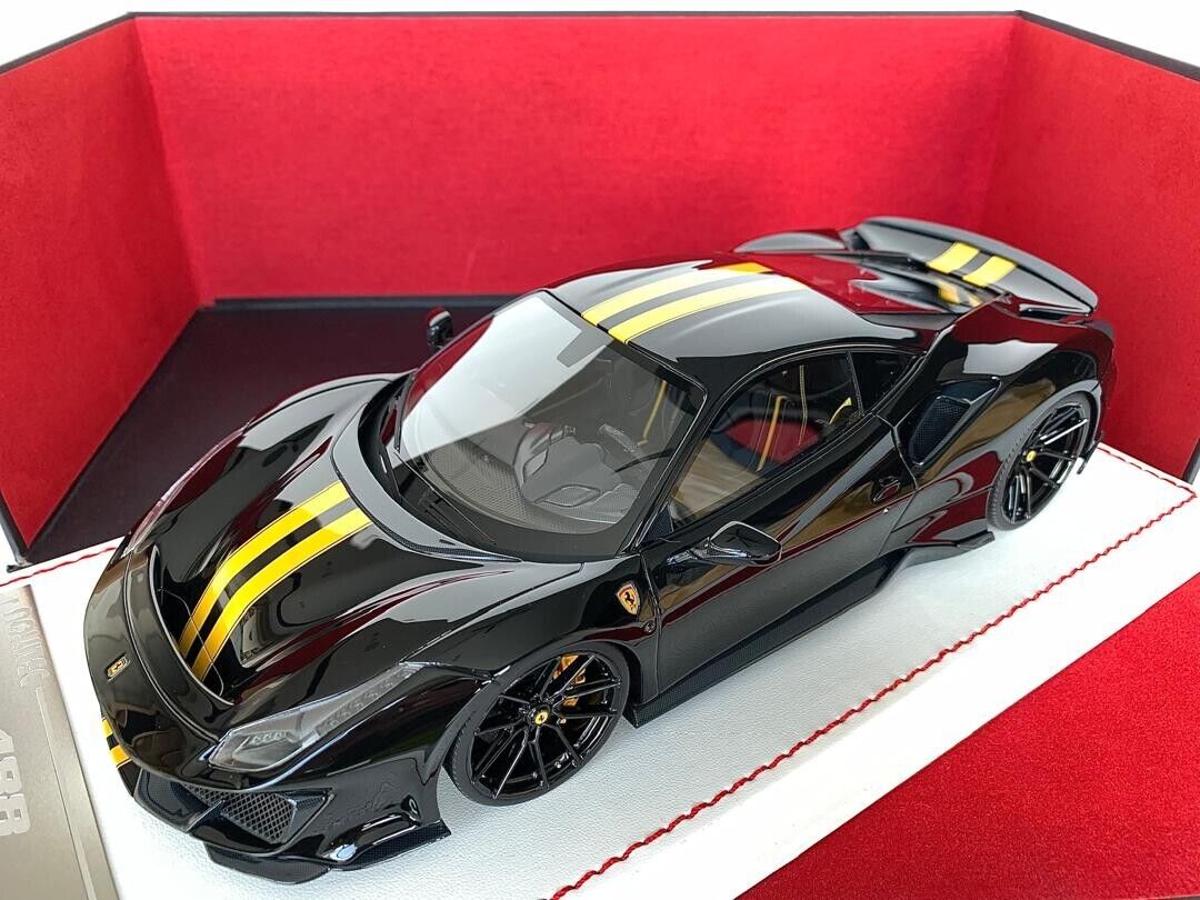 Ferrari 488 Pista NOVITEC (Black) [Davis & Giovanni] 1/18 scale ...