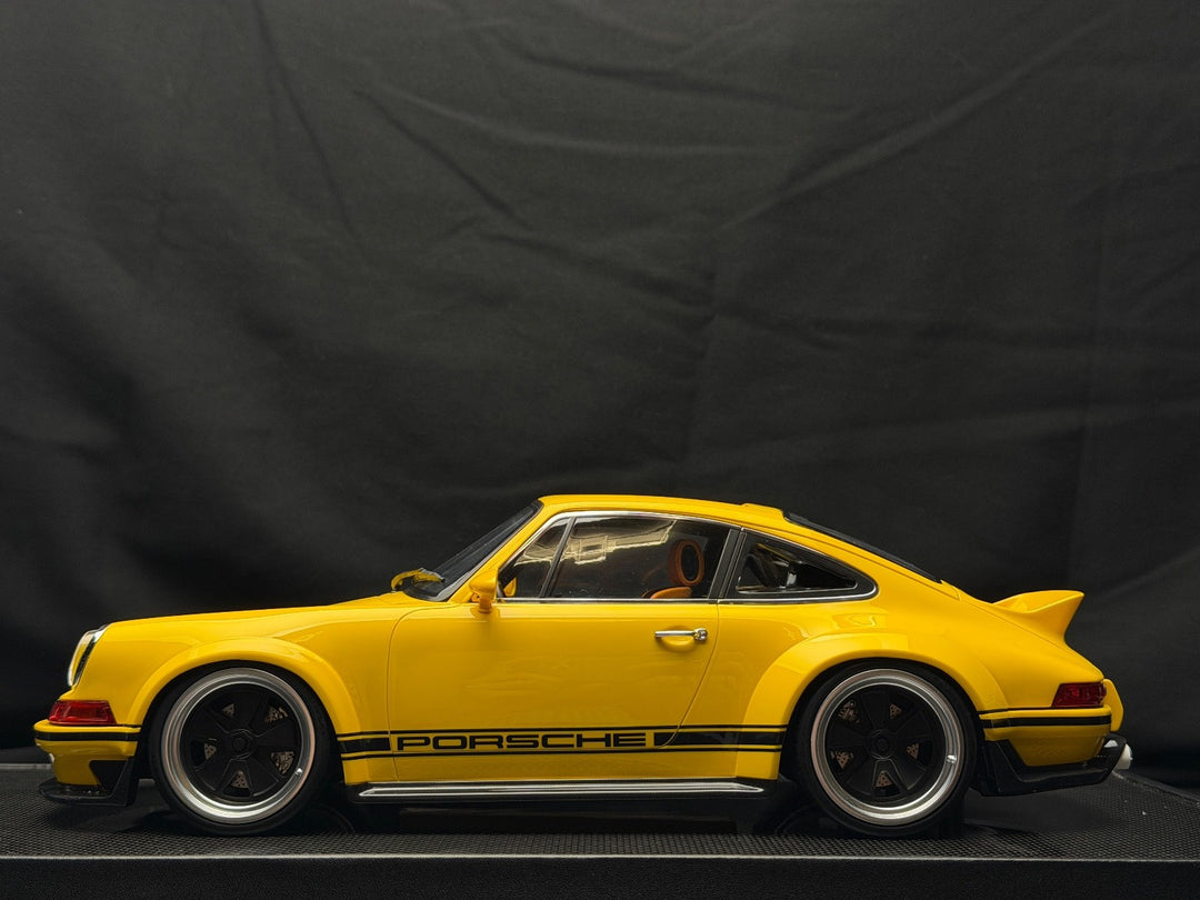 Porsche 911 Singer DLS (Yellow) [IVY Model] 1:12 scale – Collectors Cartel