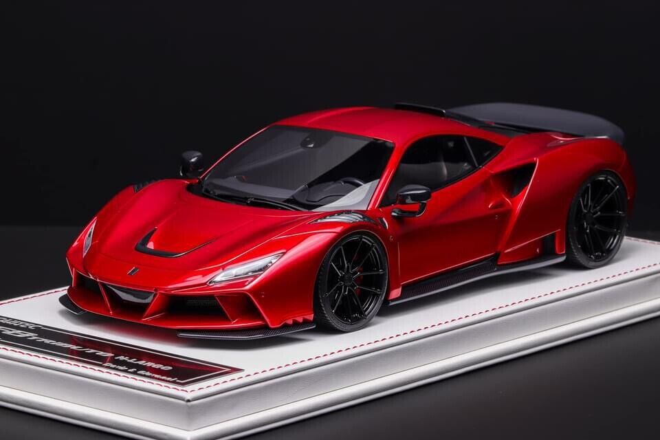 Ferrari F8 Tributo Nlargo (Candy Red) [Davis & Giovanni] 1/18 scale ...
