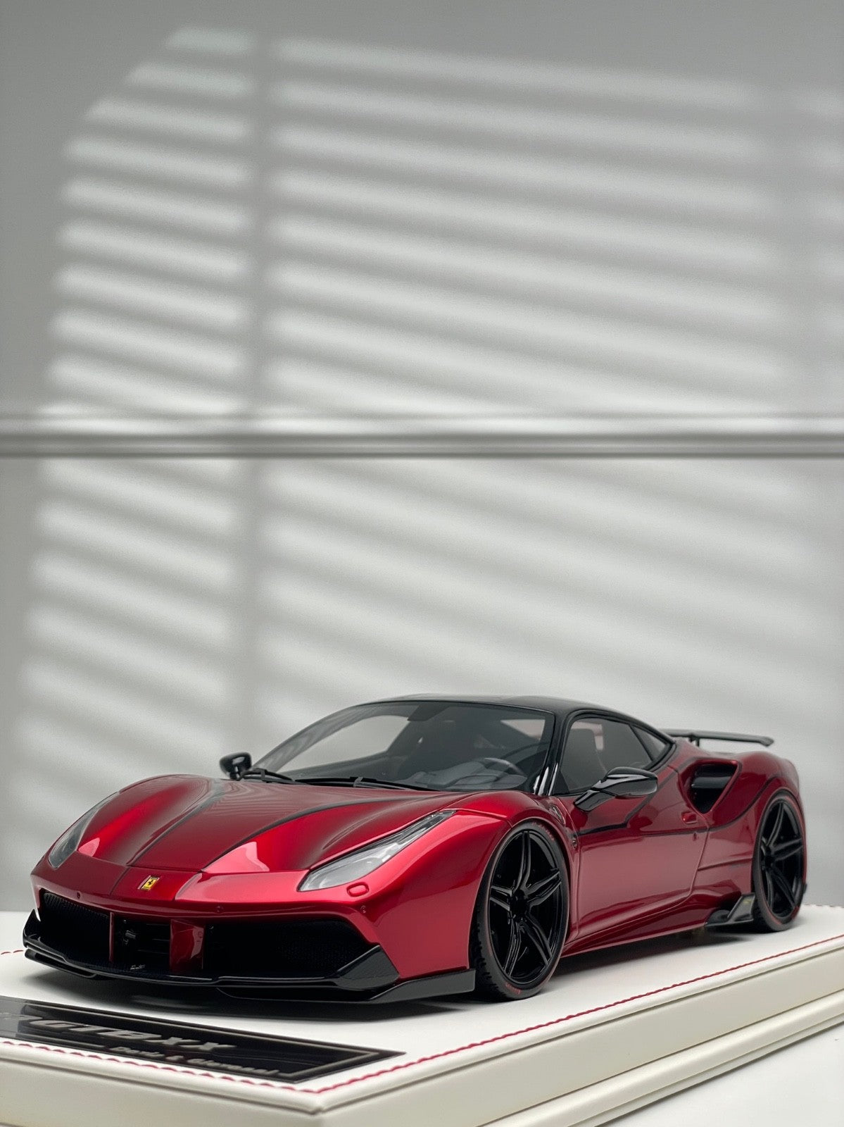 Ferrari 488 GTB XX NOVITEC (Candy Red) [Davis & Giovanni] 1/18 scale ...
