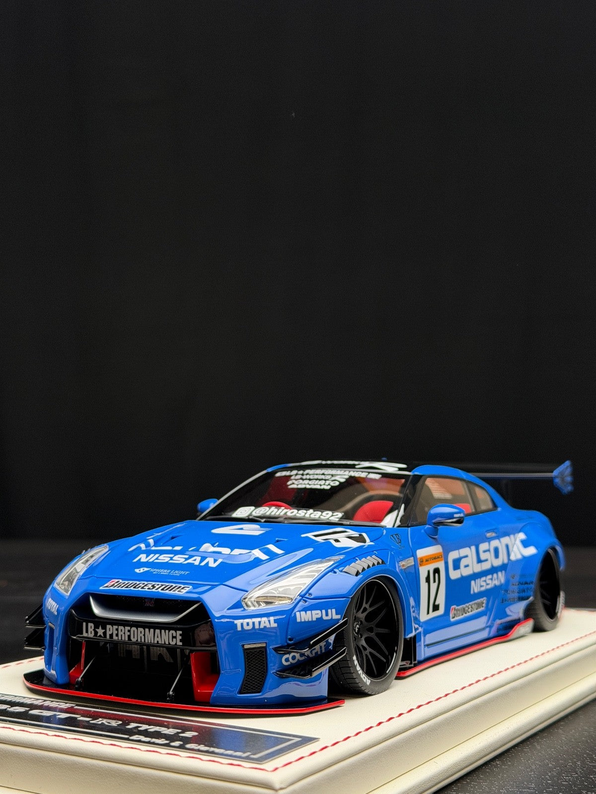 Nissan GT-R Type 2 LBWK (Blue/ CALSONIC Decals) [Davis & Giovanni] 1/1 ...