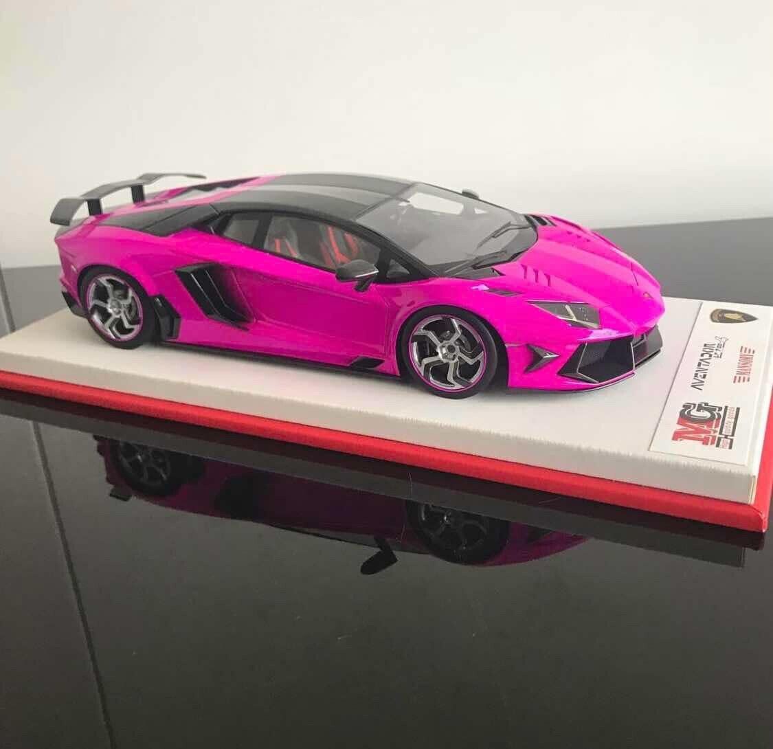 Lamborghini Aventador Mansory (Pink) [MG Models] 1/18 scale ...