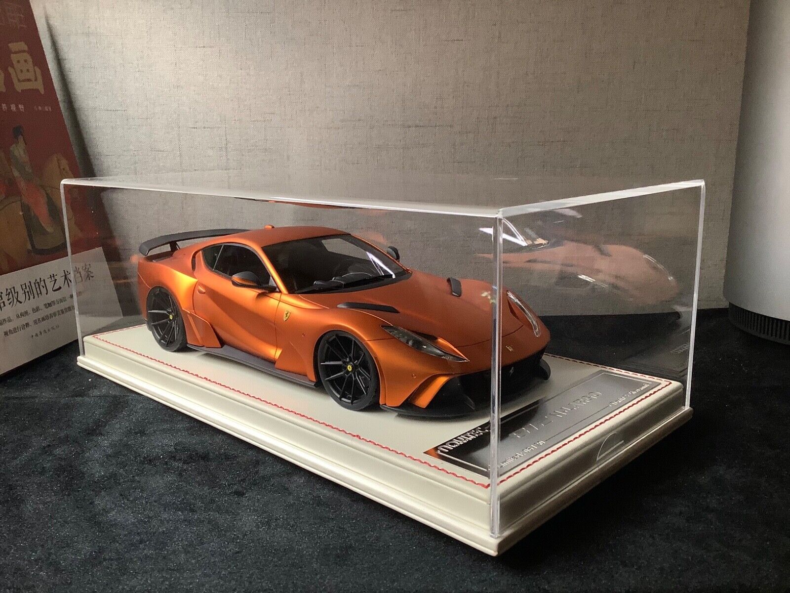 Ferrari 812 N-LARGO NOVITEC (Matt Chrome Orange) [Davis & Giovanni] Br ...