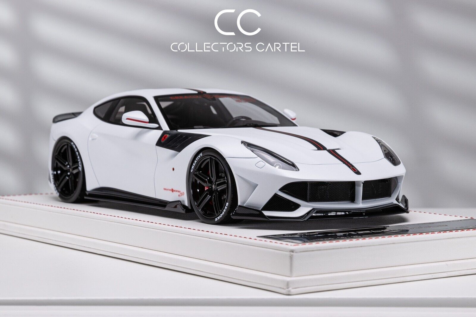 Ferrari F12 Berlinetta SVR (Pearl White) [Davis & Giovanni] 1/18 scale ...