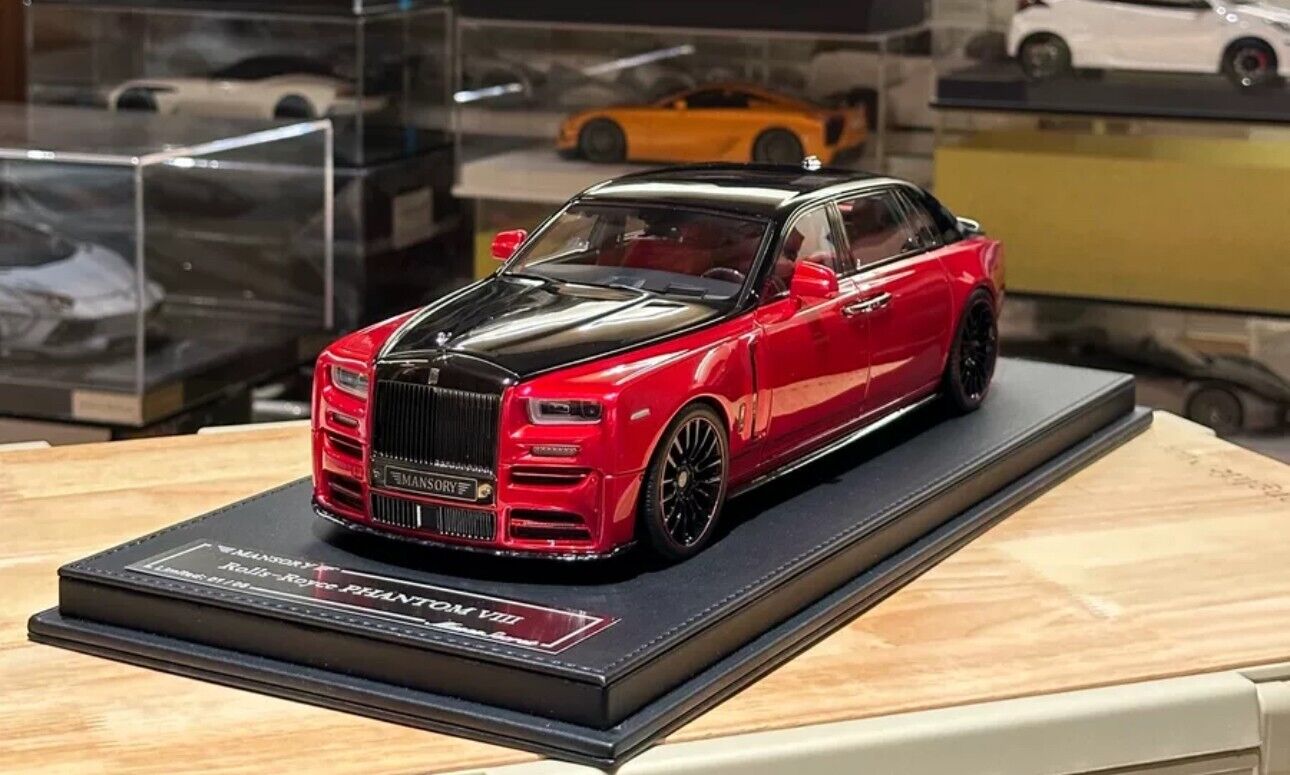 Rolls-Royce Phantom Mansory (Red/ Black) [Muse's Secret] 1/18 scale ...