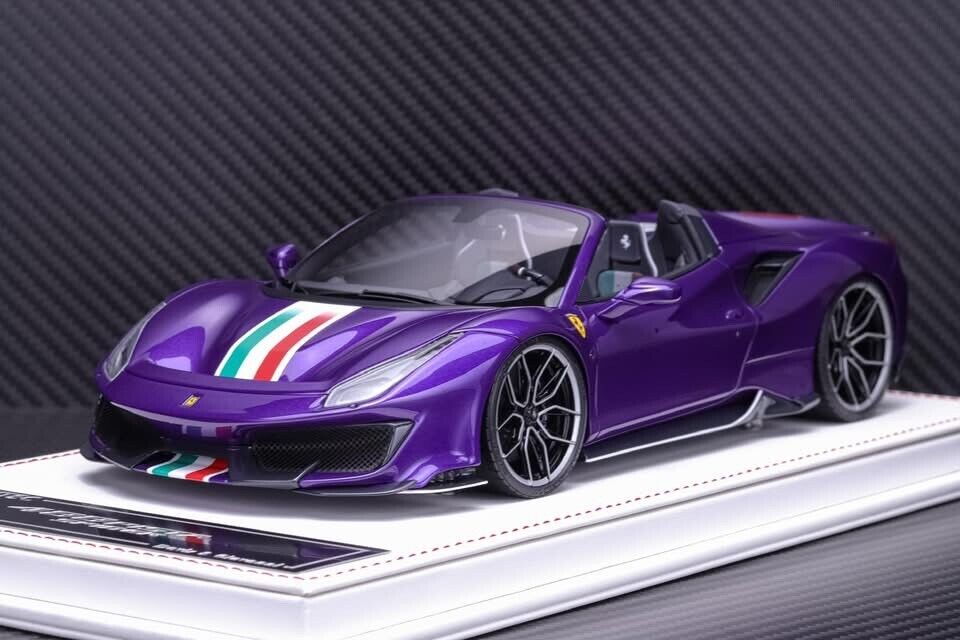 Ferrari 488 Pista Spider NOVITEC (Purple/i.stripe) [Davis & Giovanni ...