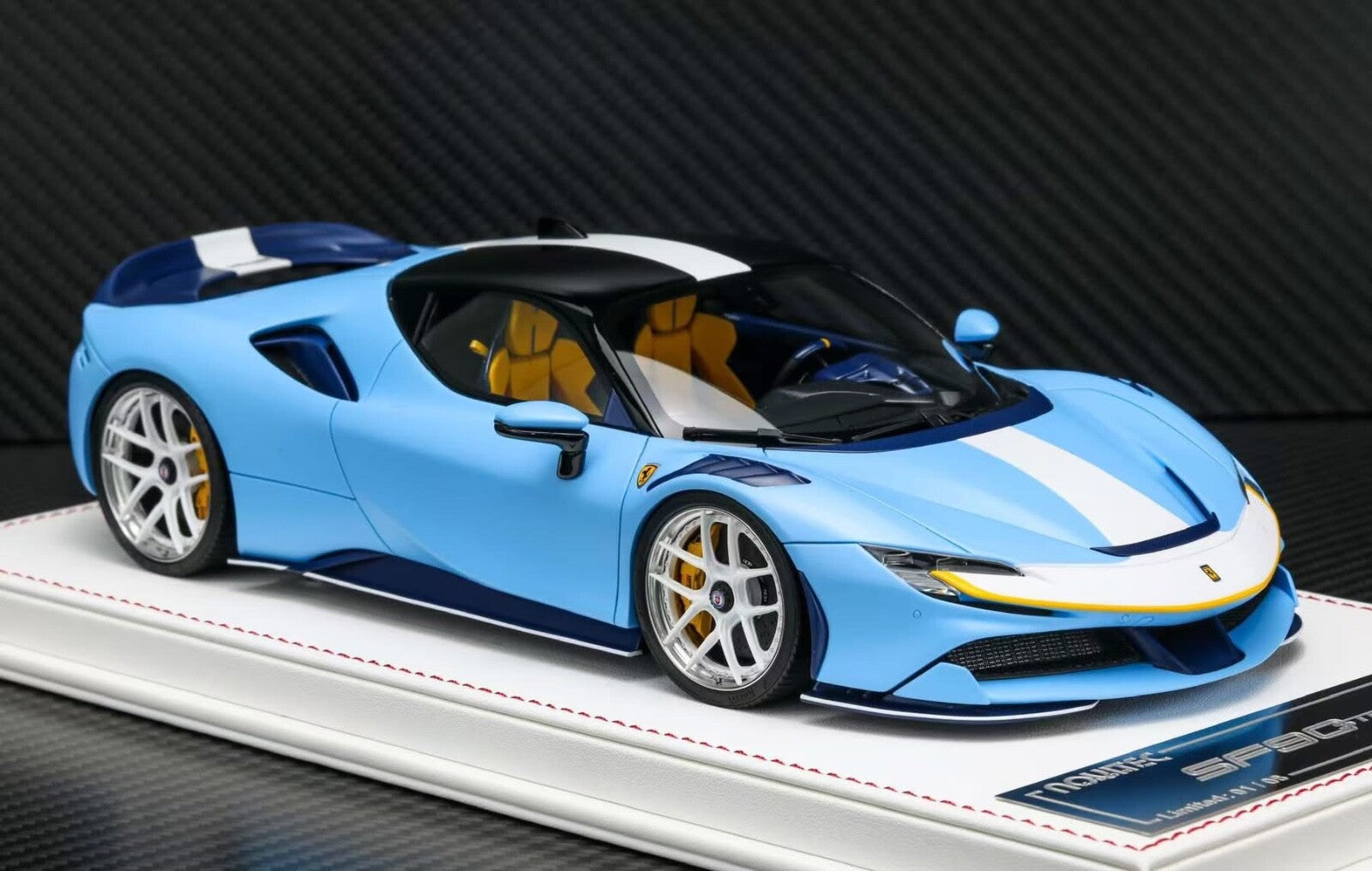 Ferrari SF90 Stradale NOVITEC (Matte Baby Blue) [Davis & Giovanni] 1:1 ...