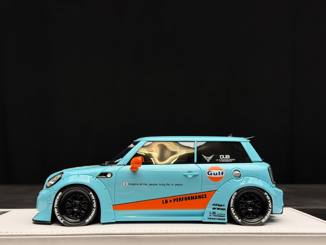 MINI Cooper LBWK (Gulf Livery) [IVY Merit Model] 1/18 scale ...